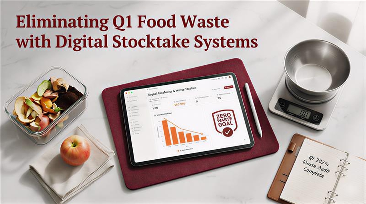 Eliminating Q1 Food Waste with Digital Stocktake Systems